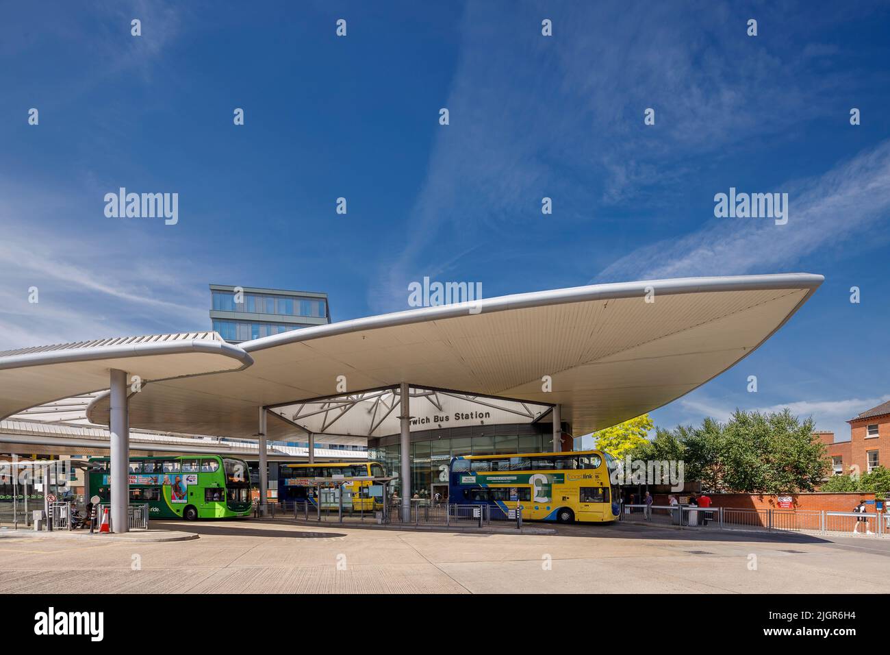 Bus station norwich hi-res stock photography and images - Alamy