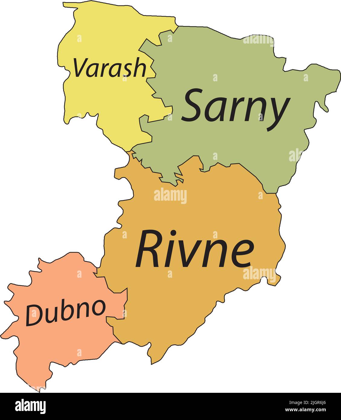 Rivne oblast flag hi-res stock photography and images - Alamy