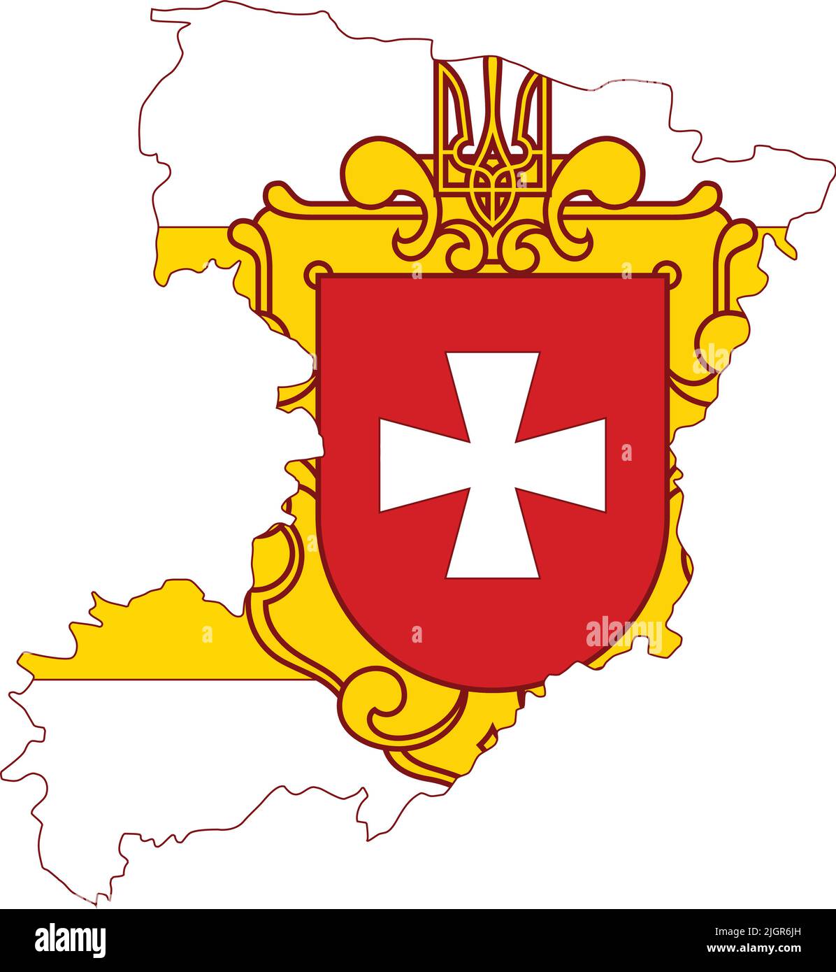 Rivne map vector hi-res stock photography and images - Alamy