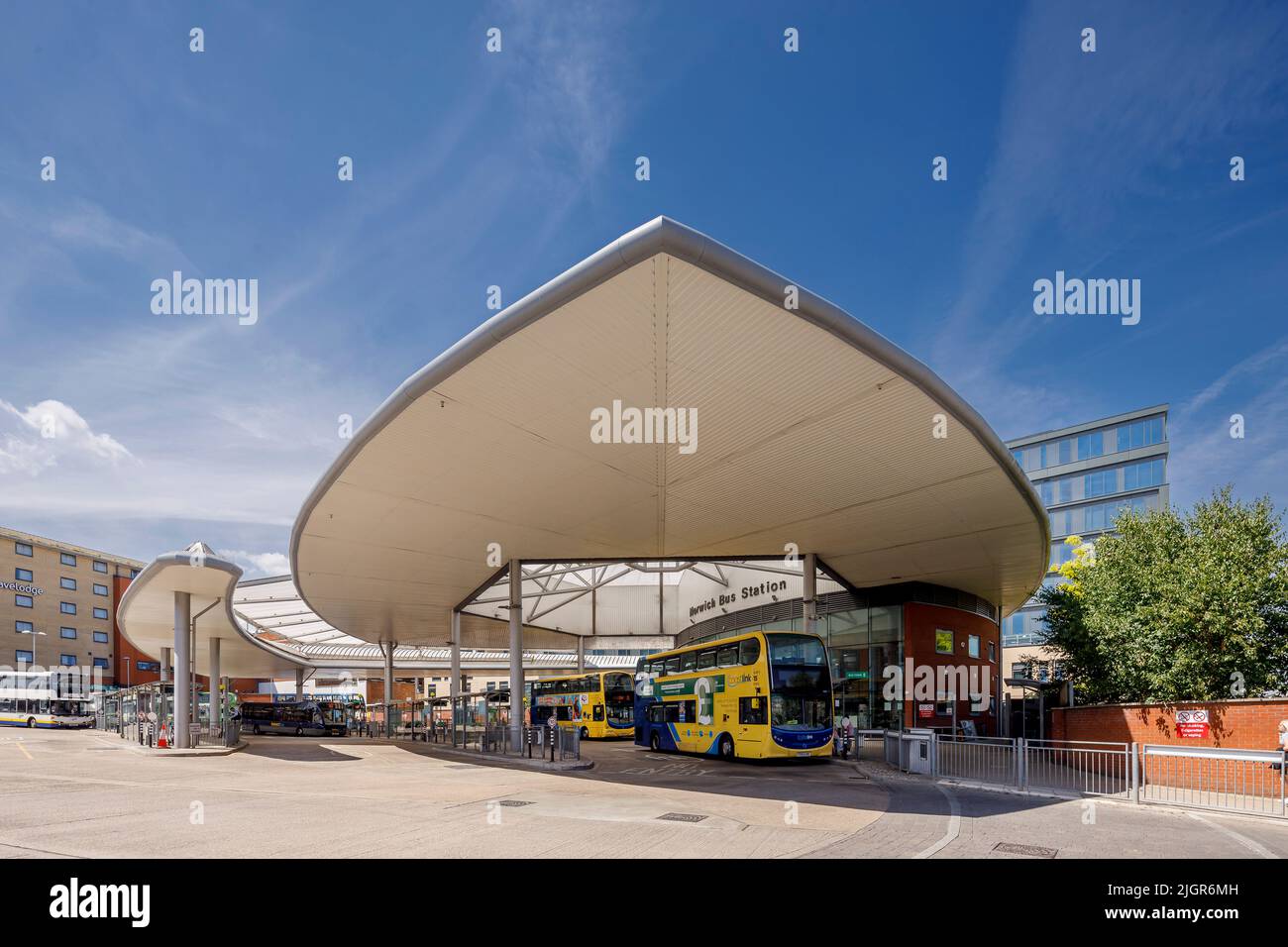 Bus station norwich hi-res stock photography and images - Alamy