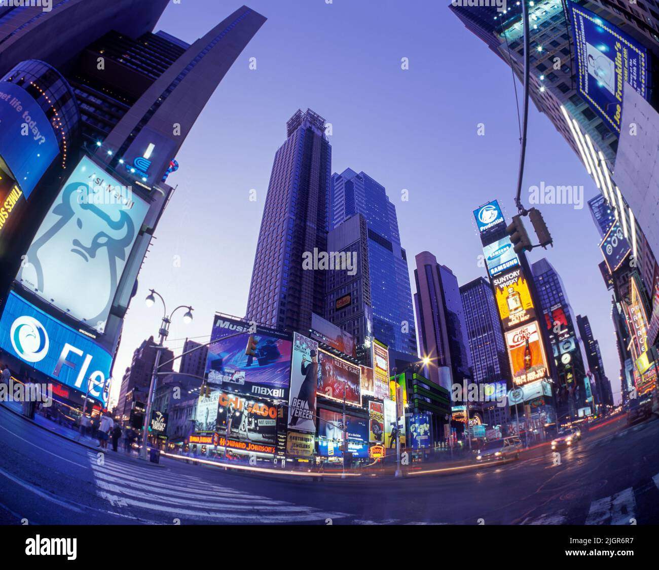 Times square night retro hi-res stock photography and images - Alamy