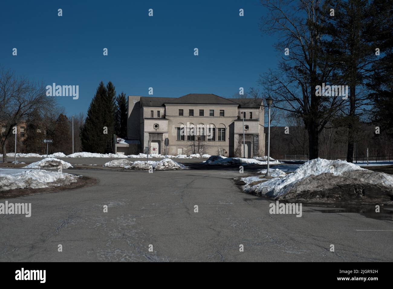 Wassaic Taconic Developmental Center Stock Photo - Alamy