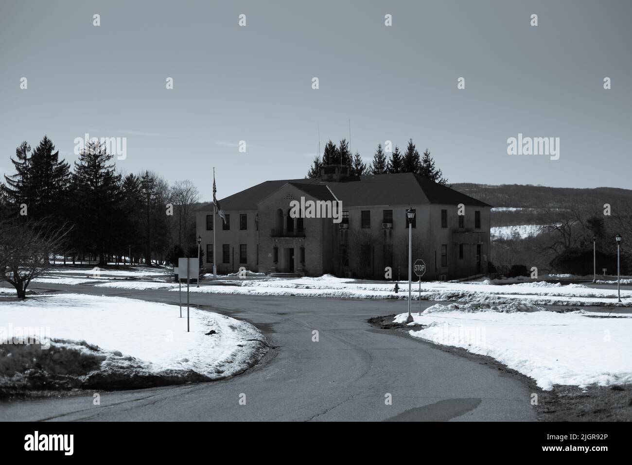 Wassaic Taconic Developmental Center Stock Photo - Alamy