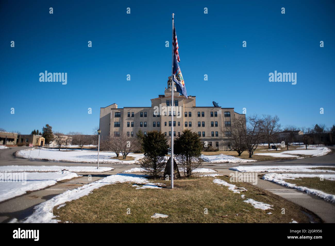 Wassaic Taconic Developmental Center Stock Photo - Alamy