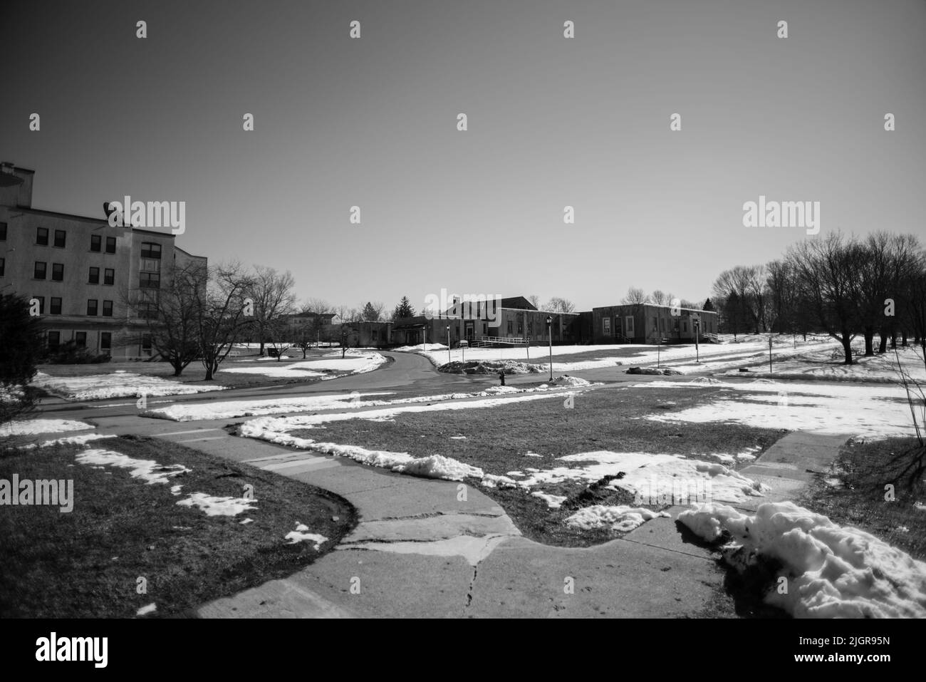Wassaic Taconic Developmental Center Stock Photo - Alamy