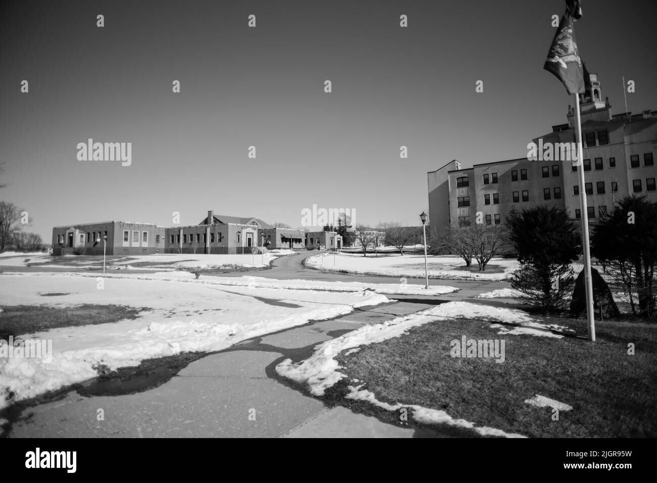 Wassaic Taconic Developmental Center Stock Photo - Alamy