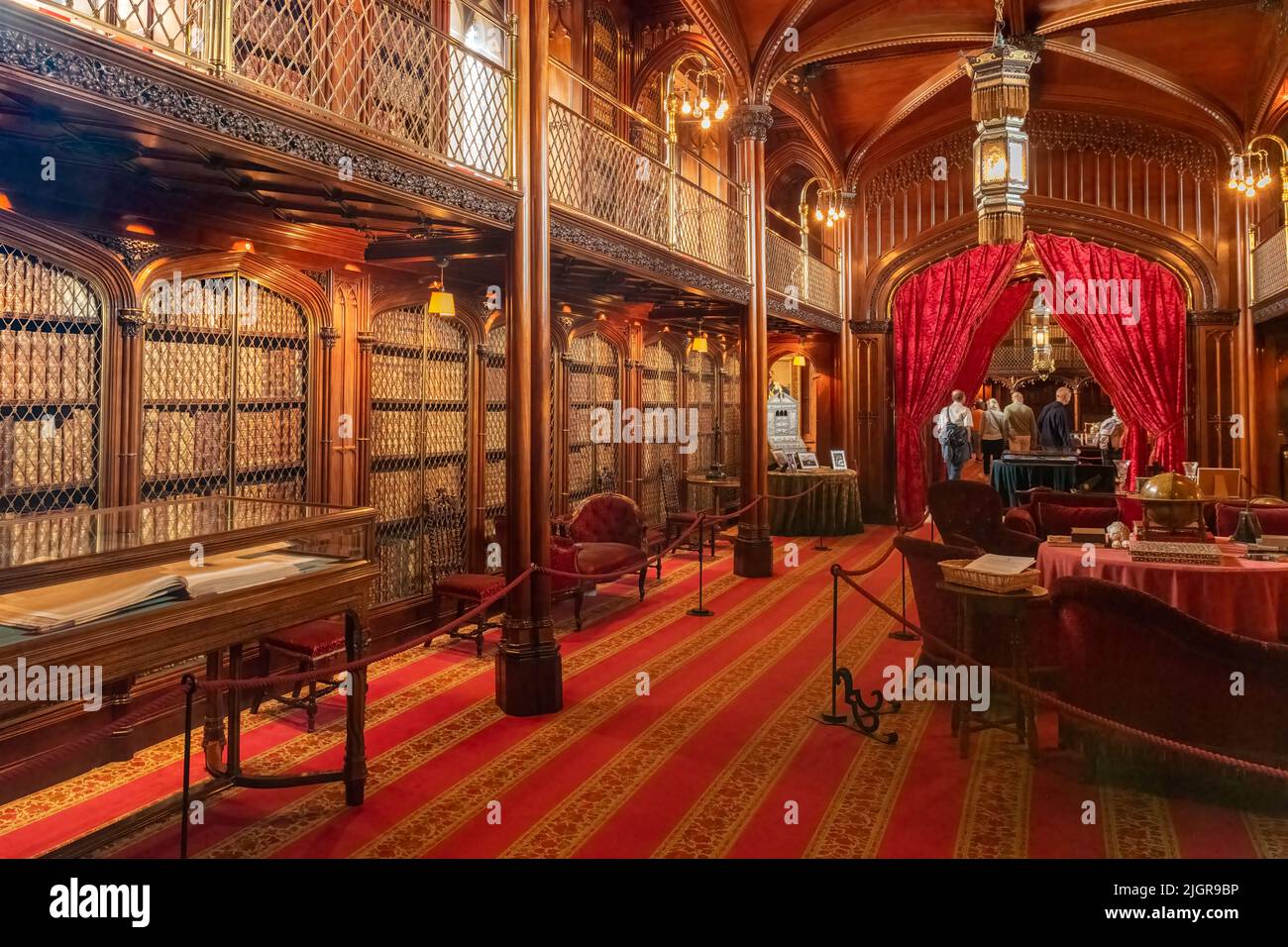 Arundel Castle Library Stock Photo - Alamy