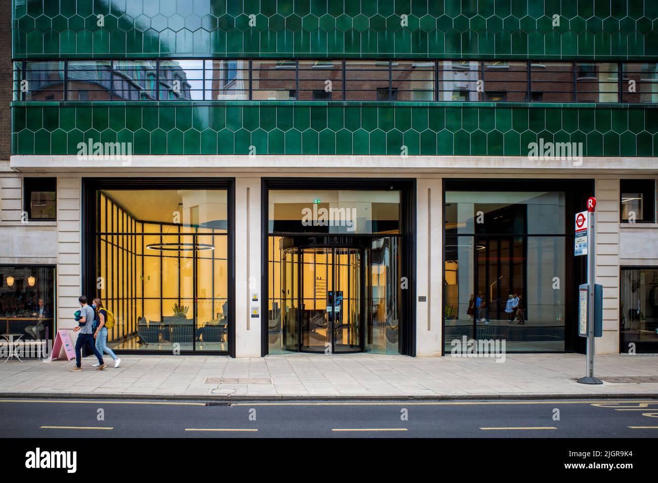 No 1 New Oxford Street London - Entrance Foyer of the 1939 Art Deco ...