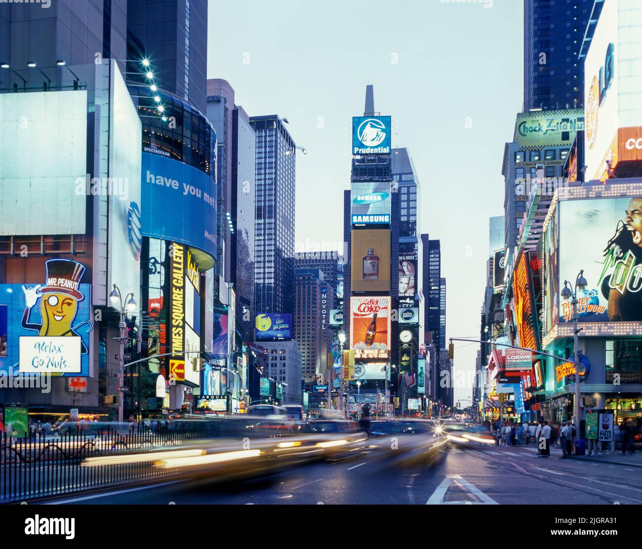 2001 HISTORICAL STREET SCENE TIMES SQUARE MANHATTAN NEW YORK CITY USA ...
