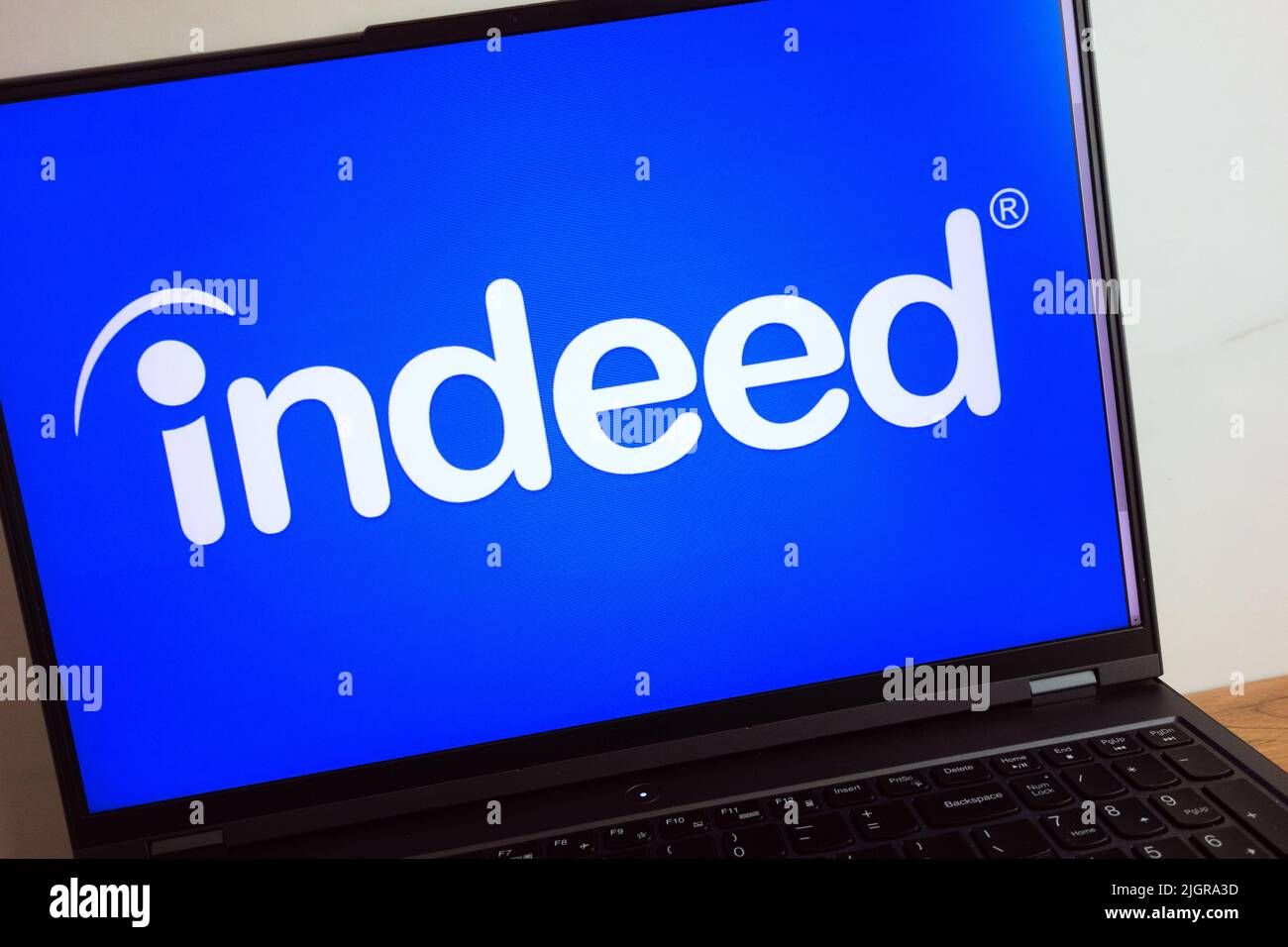 KONSKIE, POLAND - July 11, 2022: Indeed search engine for job listings ...