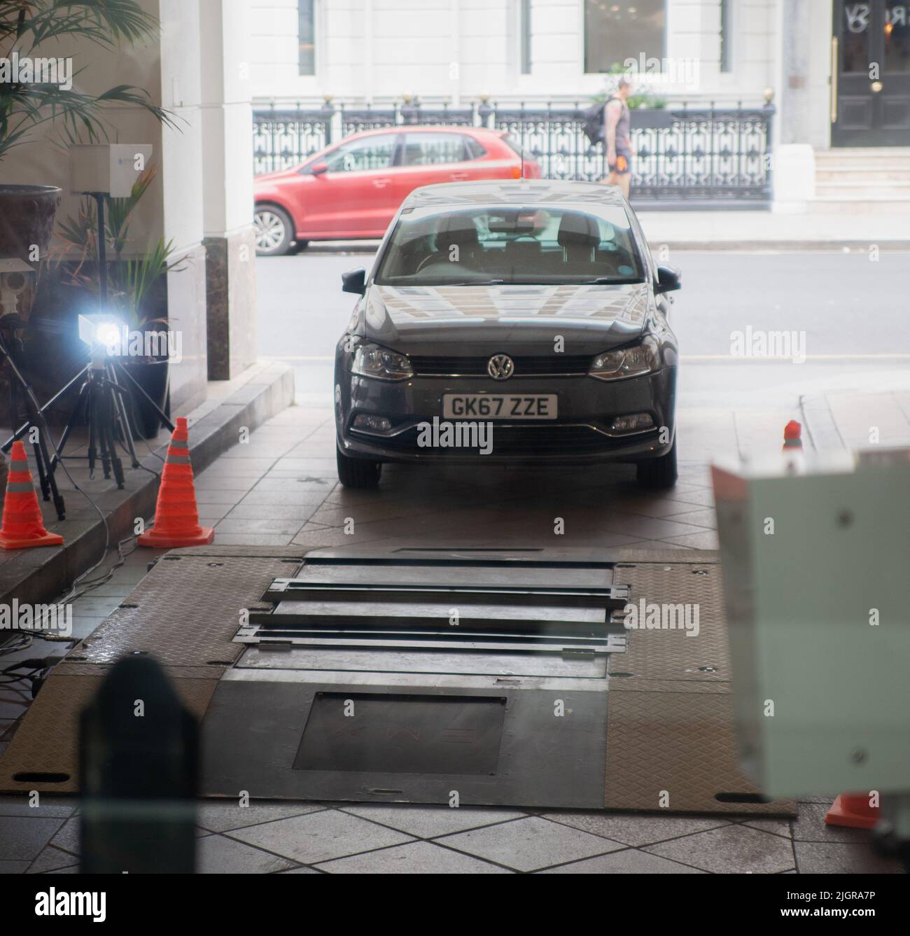 Intelligent train undercarriage scanner hi-res stock photography and ...