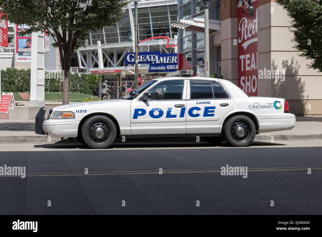 Cincinnati - Circa July 2022: Cincinnati Police Department vehicle. CPD ...