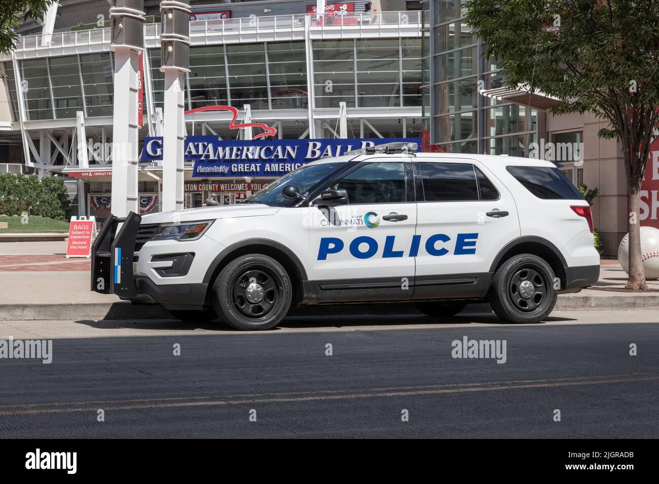Cincinnati - Circa July 2022: Cincinnati Police Department vehicle. CPD ...