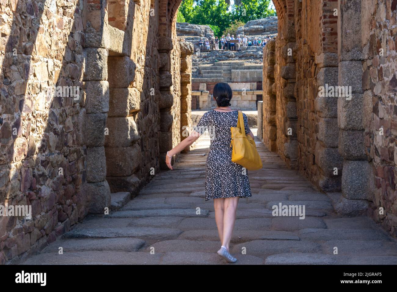 Stone corridor hi-res stock photography and images - Alamy