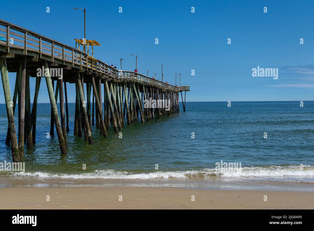 The pier on Virginia Beach Summer of 2021 Stock Photo - Alamy