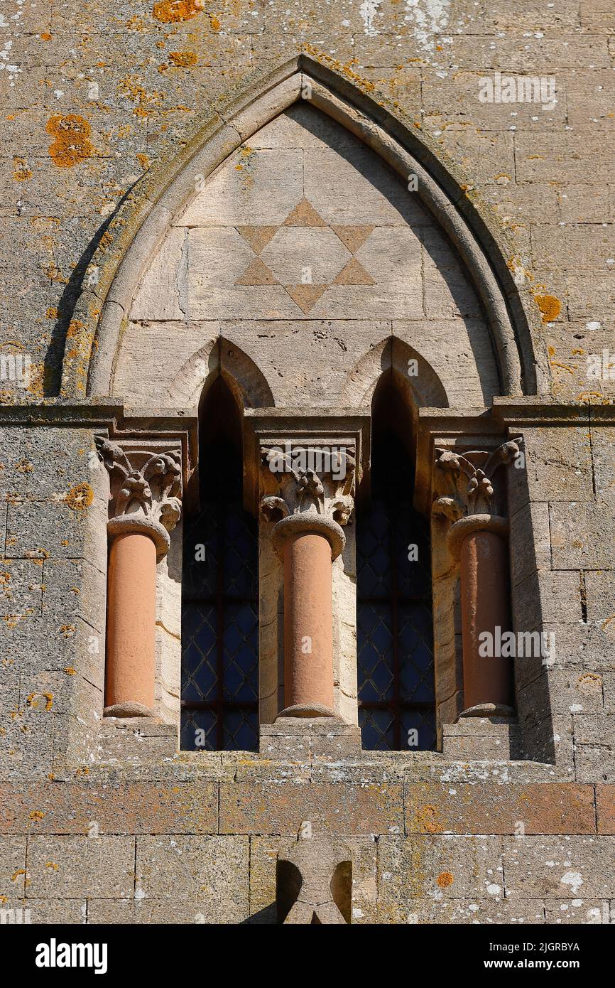 Sir Tatton Sykes Monument built in 1865 at Sledmere in the East Ridings ...