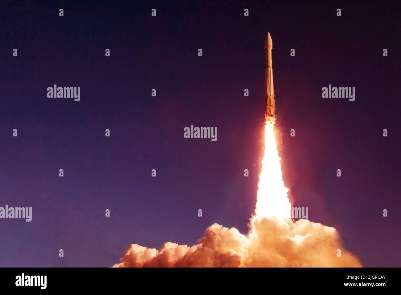 Rocket launch. Elements of this image furnished by NASA. High quality ...