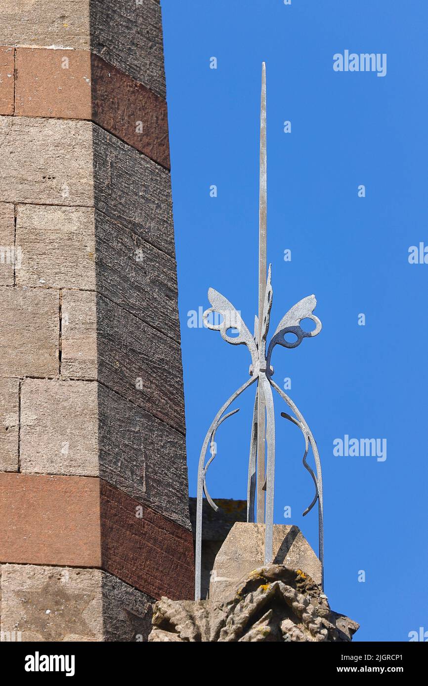 Sir Tatton Sykes Monument built in 1865 at Sledmere in the East Ridings ...