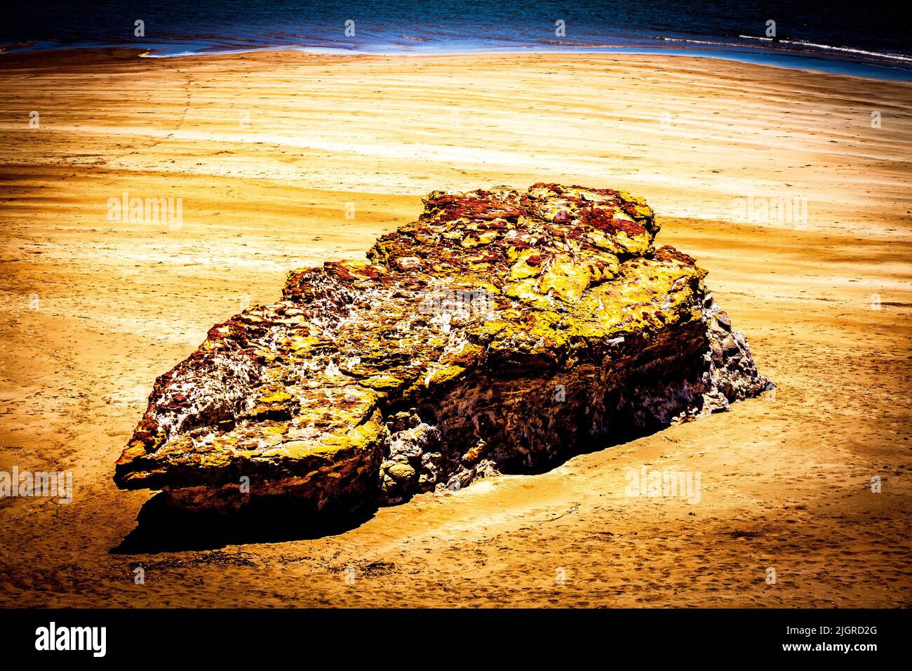 A piece of casuarina Beach Rocks in Darwin, Northern Territory ...