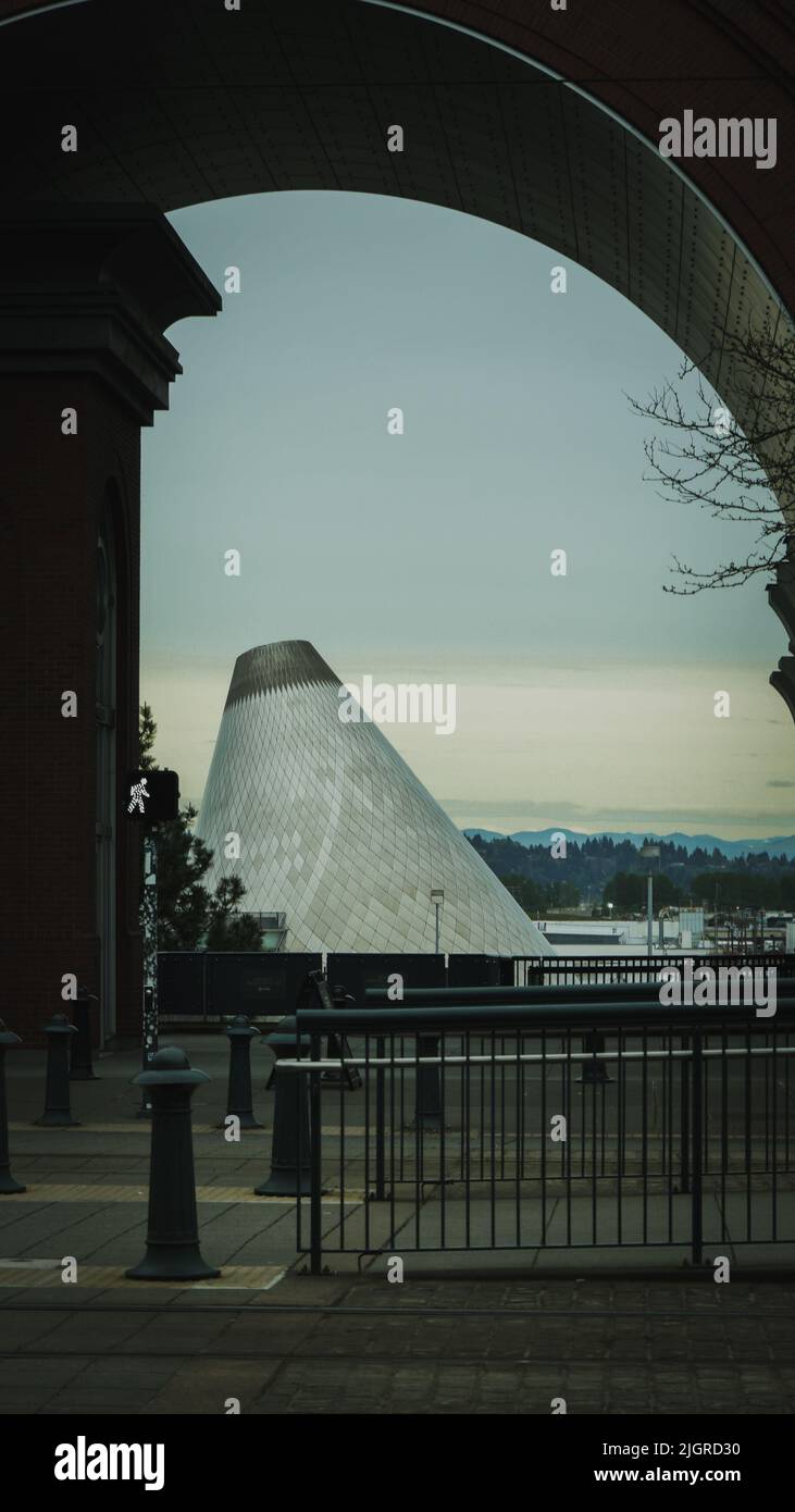 The art museum overseeing from afar Stock Photo - Alamy