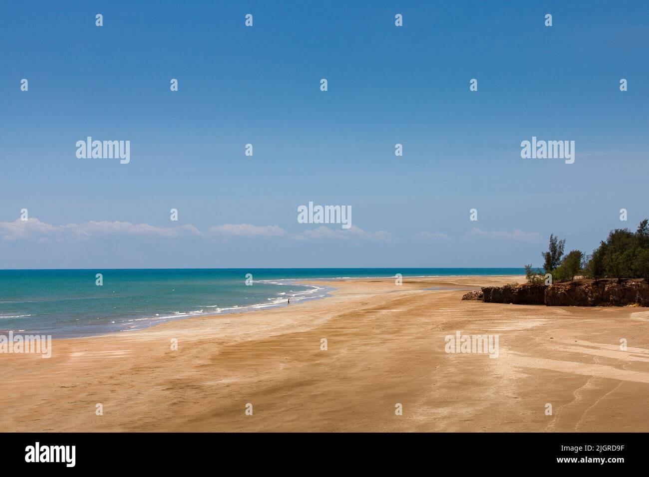 A daytime view of Casuarina Beach, Darwin, Northern Territory Stock ...