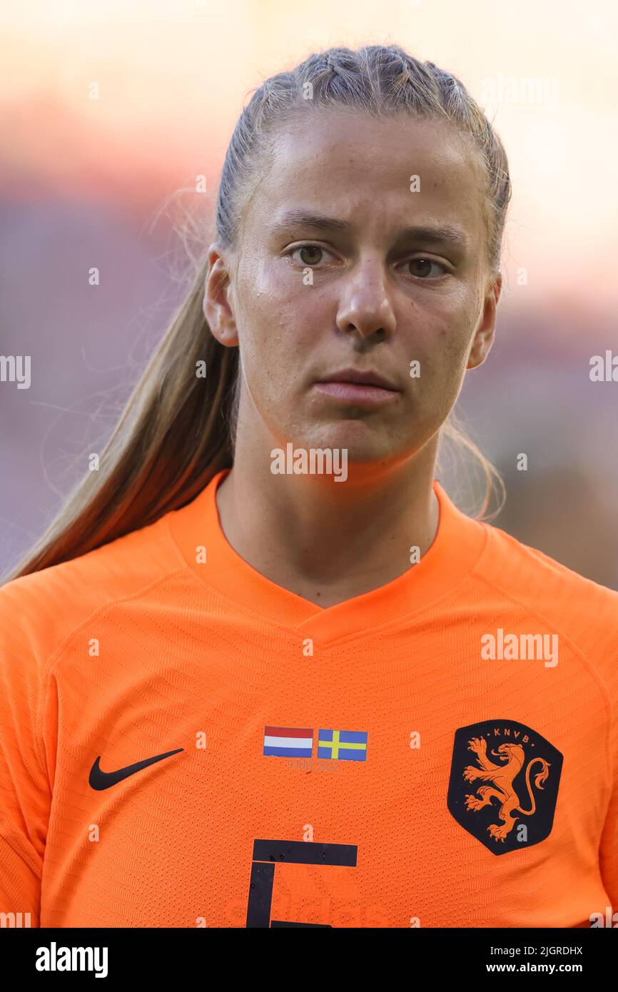 Sheffield, England, 9th July 2022. Lynn Wilms of Netherlands looks on ...
