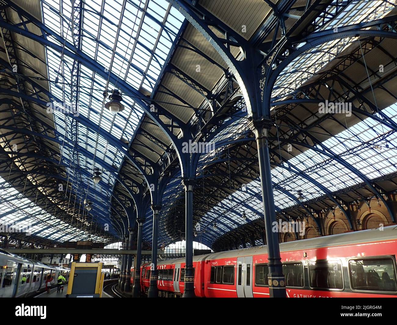 Brighton Train Station Stock Photo - Alamy