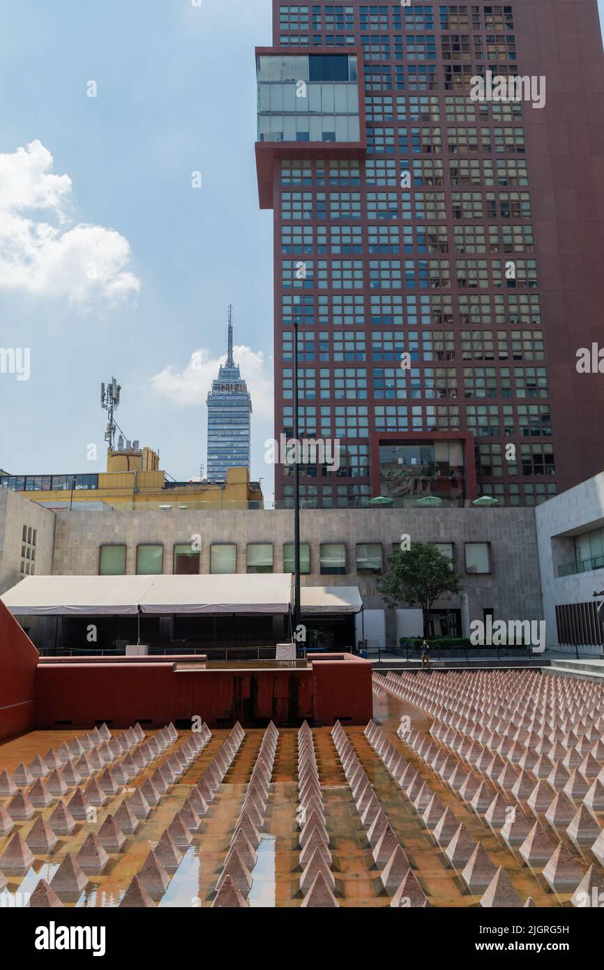 A beautiful shot of the Memory and Tolerance Museum in Mexico City ...
