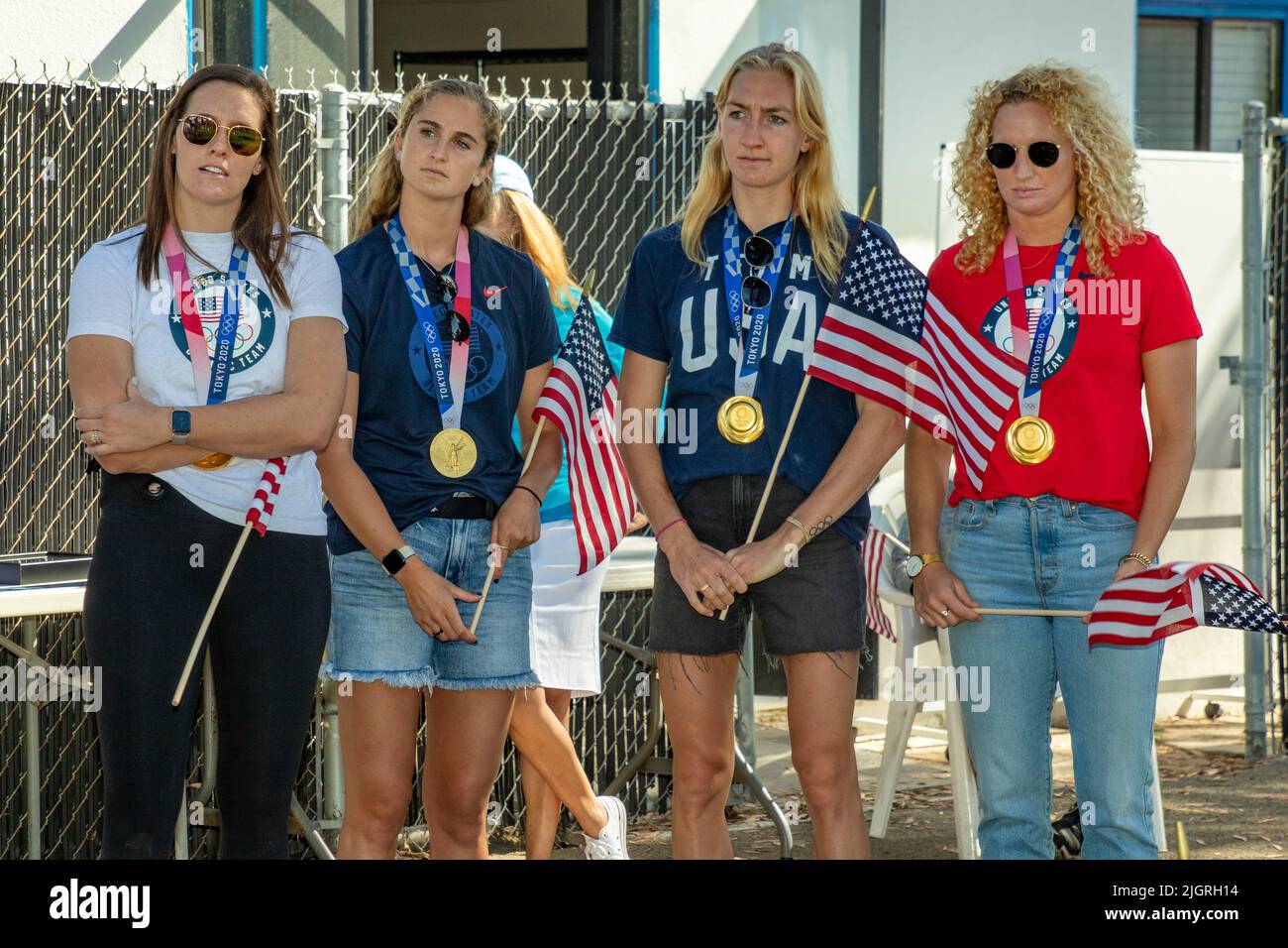 Olympics medal ceremony flags hi-res stock photography and images - Alamy