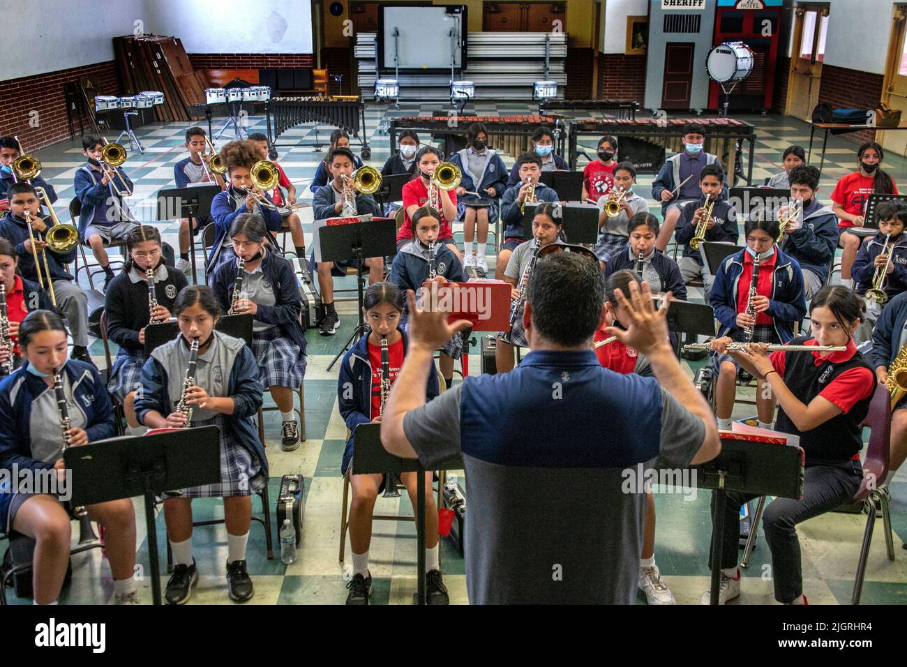 Santa conducts the orchestra hi-res stock photography and images - Alamy