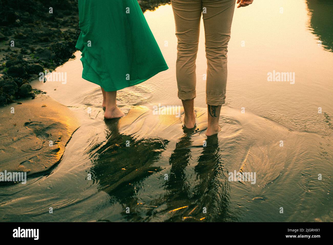 Closeup boy feet hi-res stock photography and images - Alamy