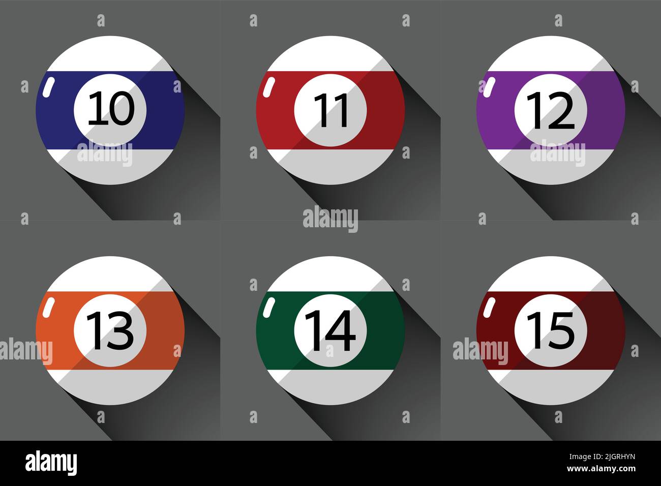 Numbers set hi-res stock photography and images - Alamy