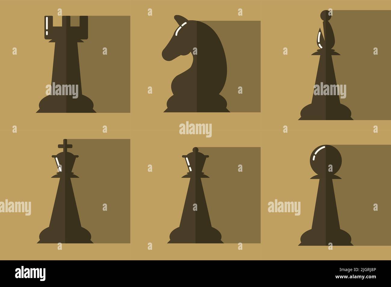 Chess set figures hi-res stock photography and images - Alamy