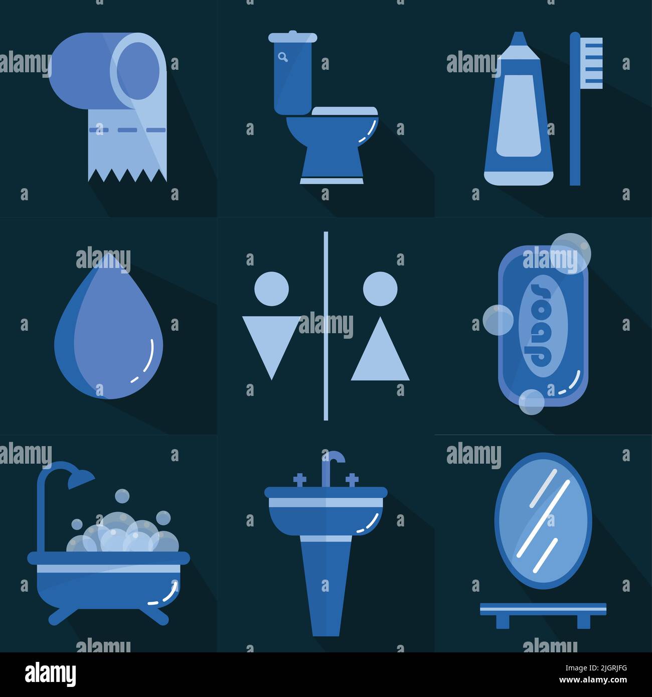 Hygiene protection symbols Stock Vector Images - Alamy