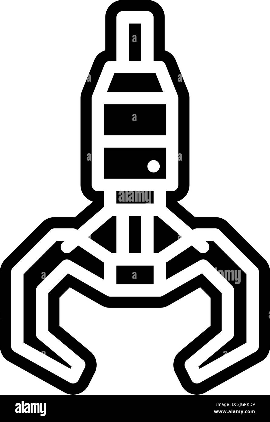 Amusement park claw machine icon Stock Vector Image & Art - Alamy