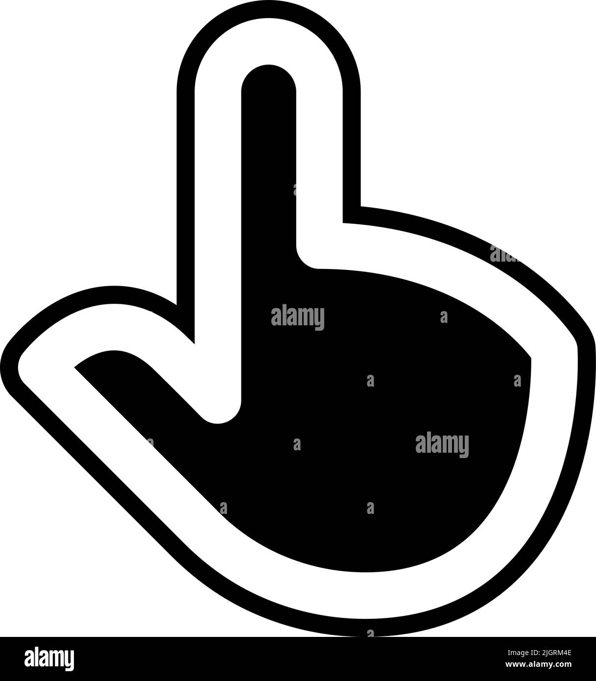 Symbol pointing Black and White Stock Photos & Images - Alamy
