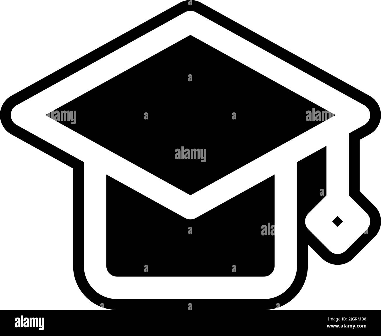 Back to school graduation hat icon Stock Vector Image & Art - Alamy