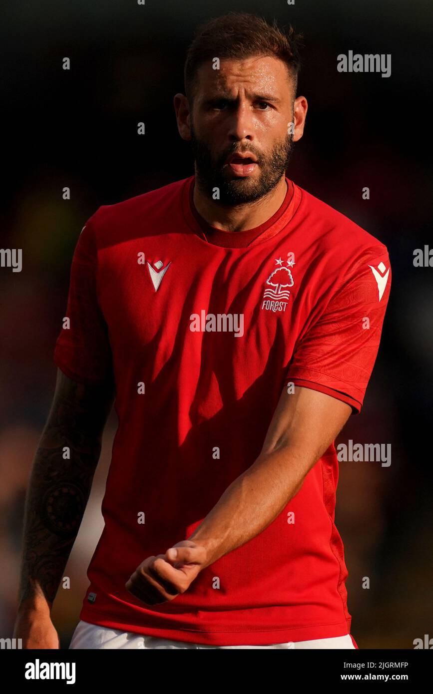 Nottingham Forest's Steve Cook during the pre-season friendly match at ...