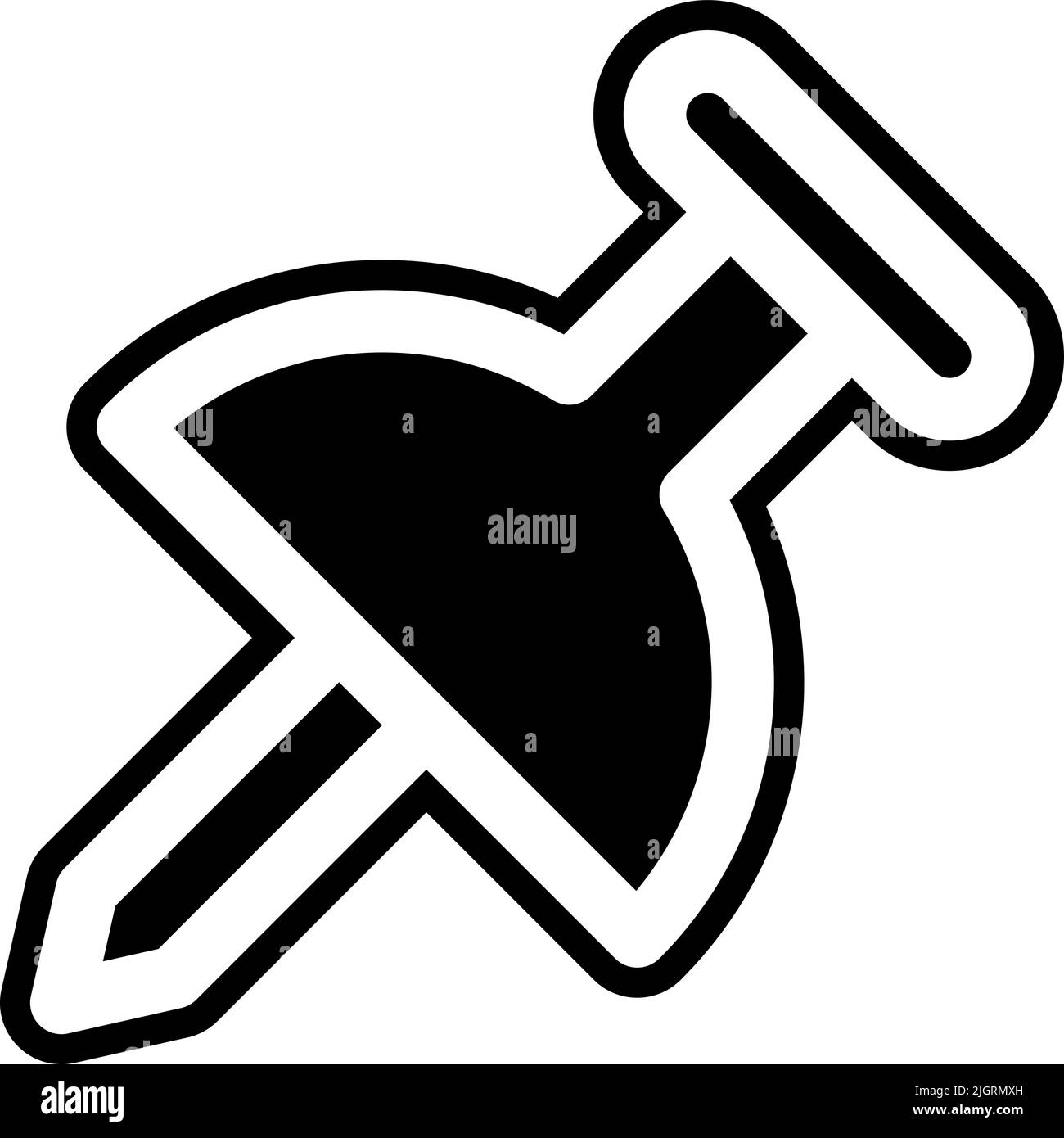 Pin back button Cut Out Stock Images & Pictures - Alamy