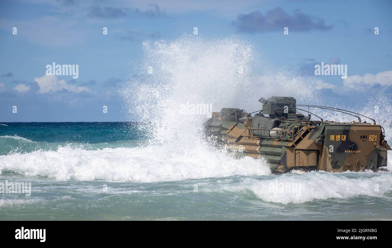 MARINE CORPS BASE HAWAII, Hawaii (July 11, 2022) Republic of Korea ...