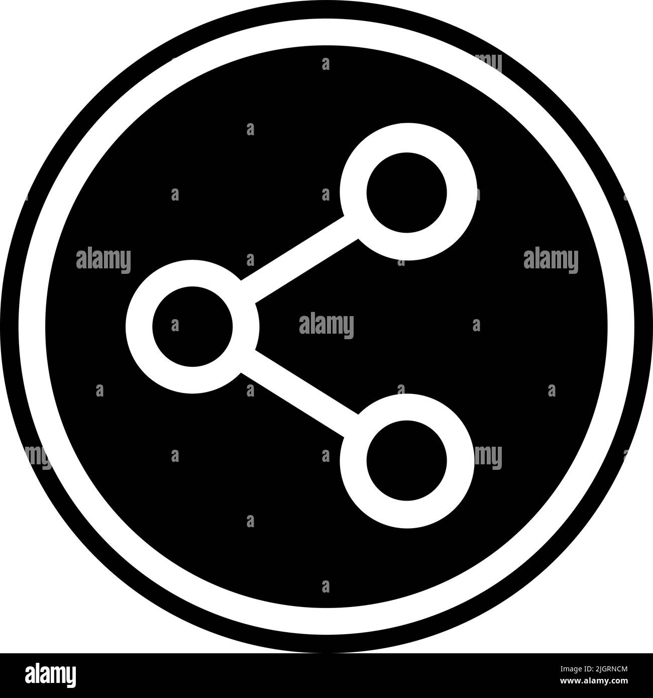 Basic user interface share icon Stock Vector Image & Art - Alamy