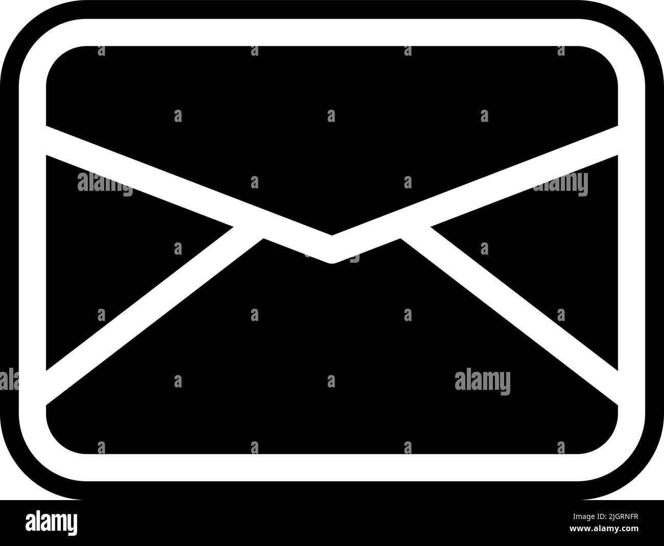 Basic user interface message icon Stock Vector Image & Art - Alamy