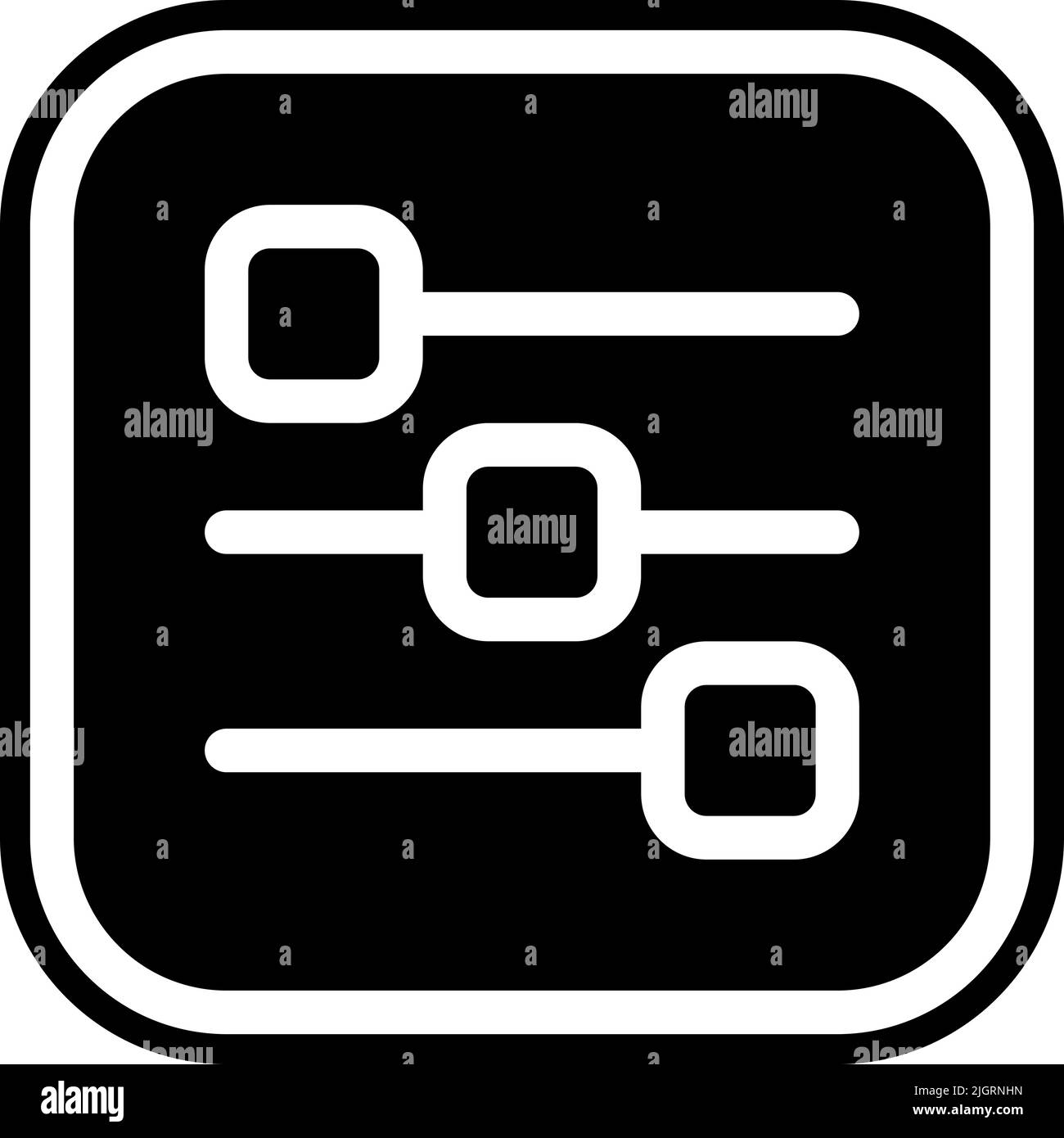 Basic user interface setting icon Stock Vector Image & Art - Alamy