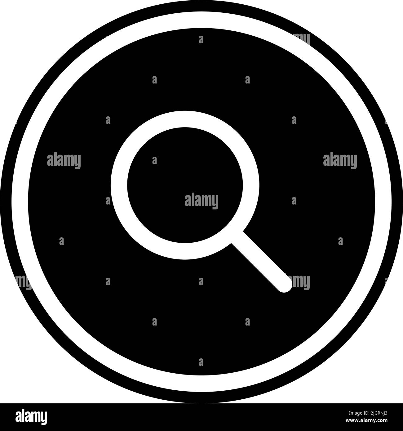 Basic user interface search icon Stock Vector Image & Art - Alamy