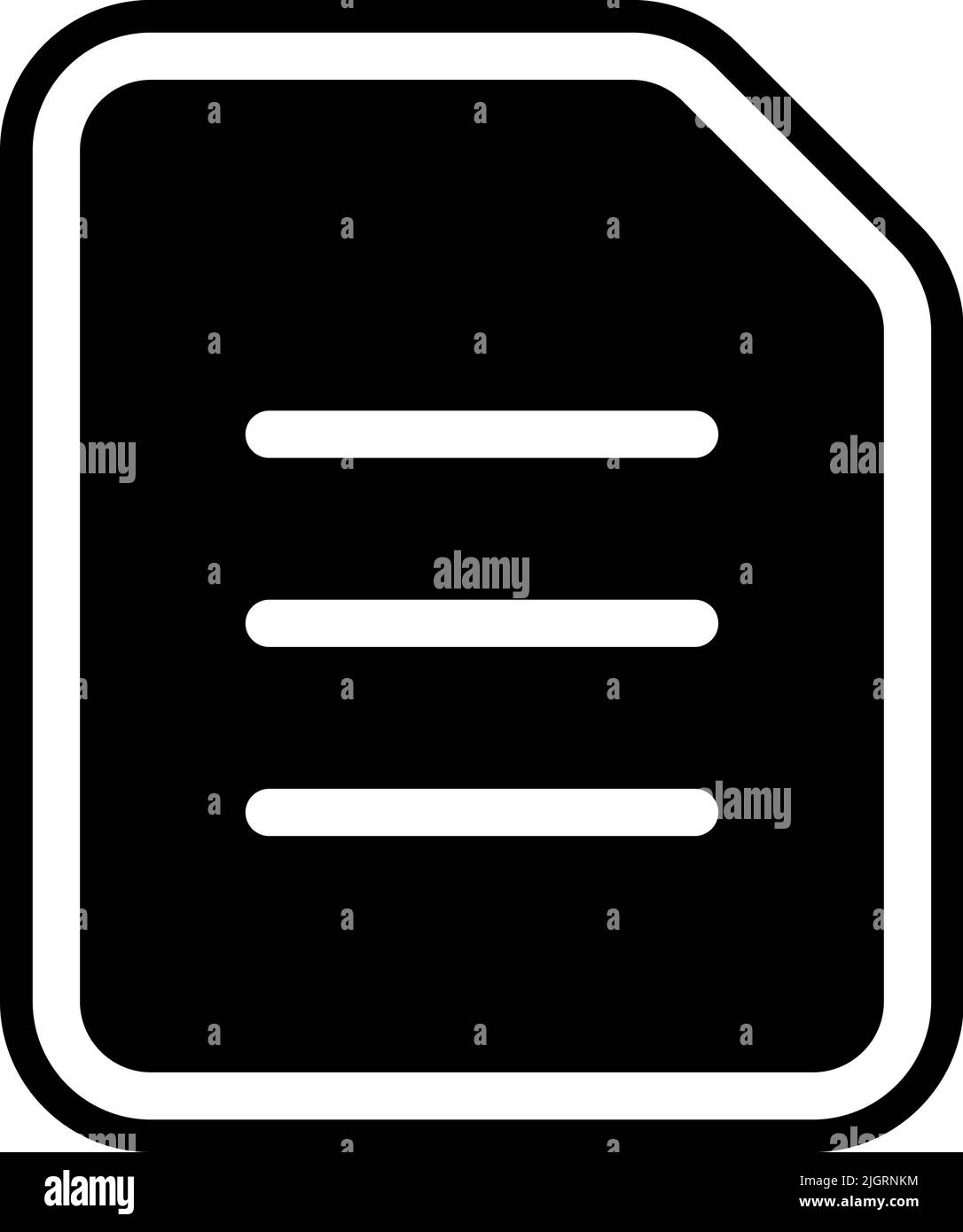 Basic user interface file icon Stock Vector Image & Art - Alamy