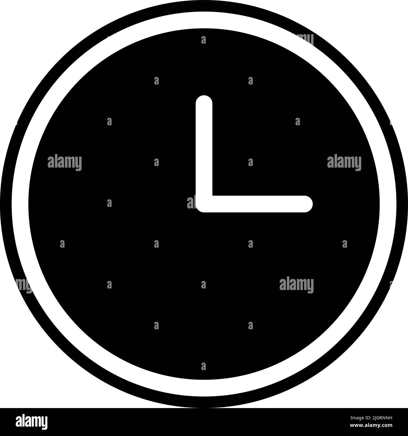 Basic user interface timer icon Stock Vector Image & Art - Alamy