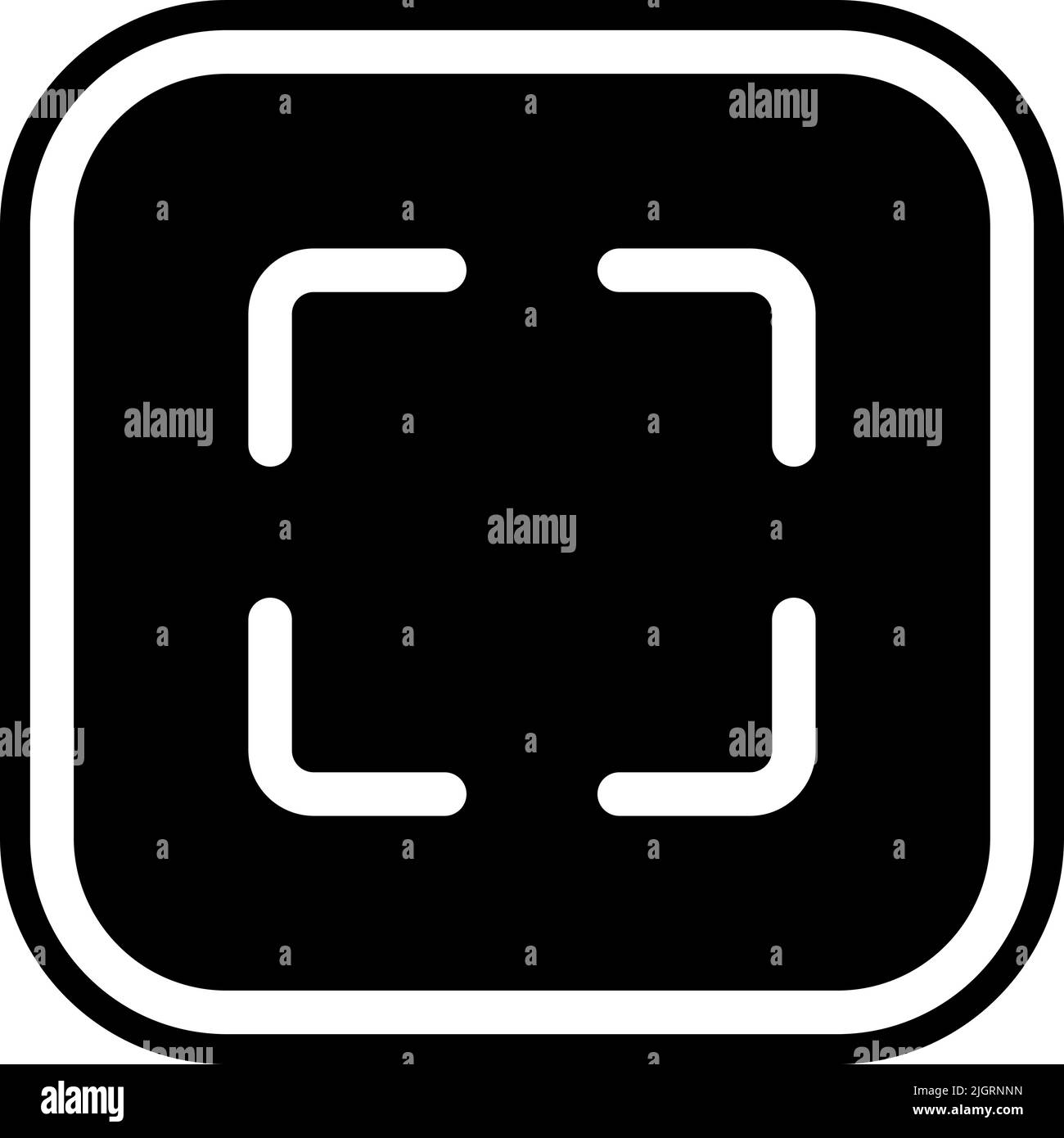 Basic user interface scan icon Stock Vector Image & Art - Alamy