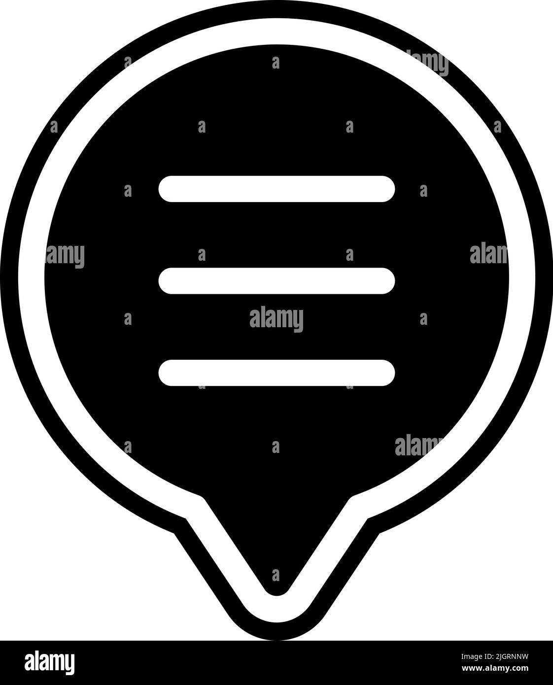 Basic user interface chat icon Stock Vector Image & Art - Alamy