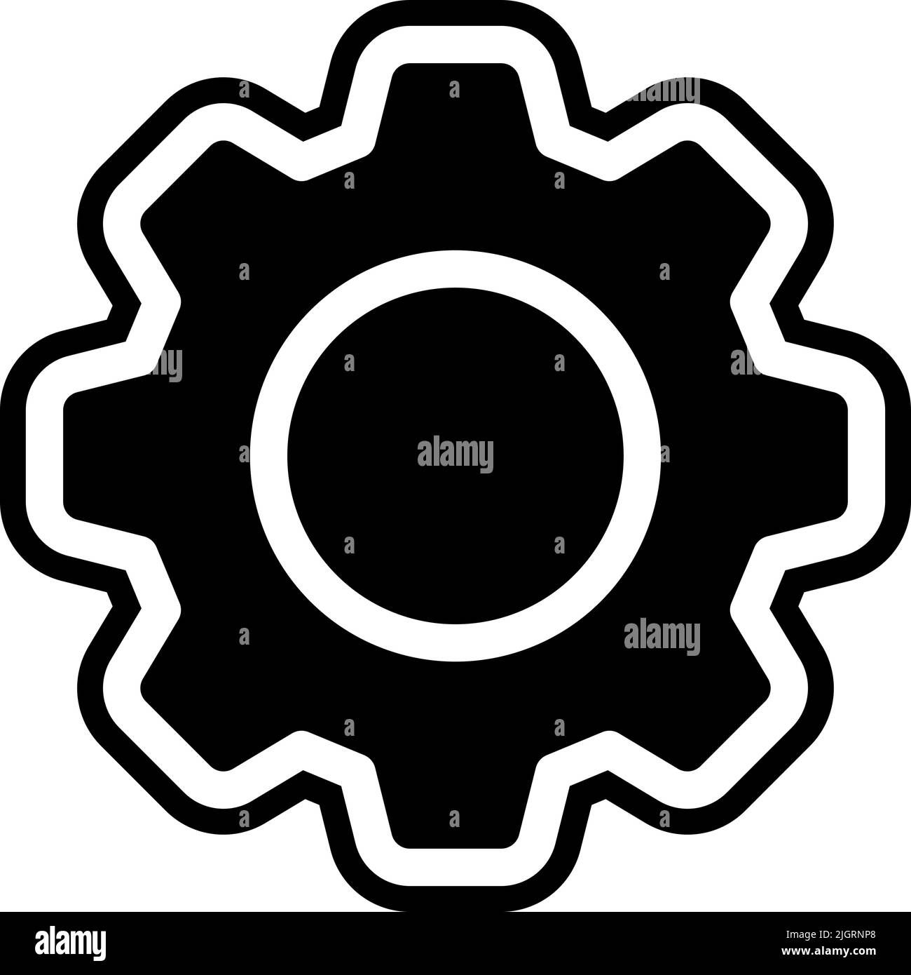 Basic user interface setting icon Stock Vector Image & Art - Alamy