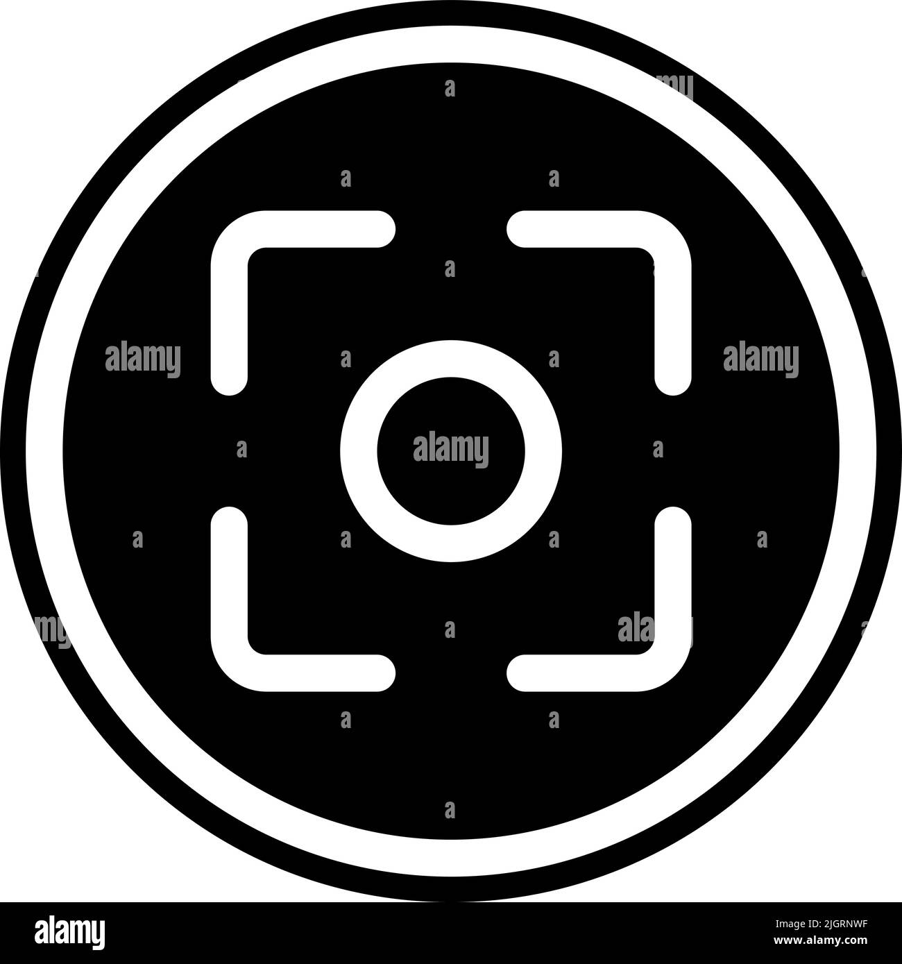 Basic user interface photo capture icon Stock Vector Image & Art - Alamy